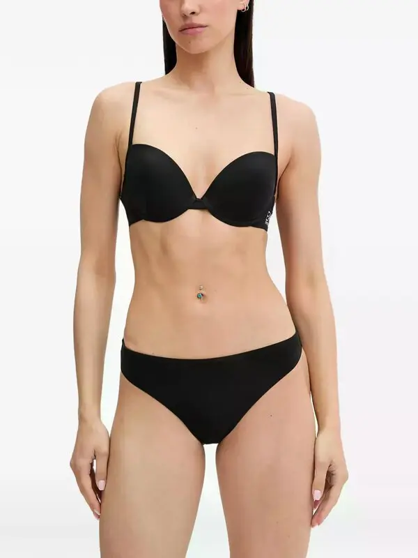 EA7 Emporio Armani Logo Print Bikini