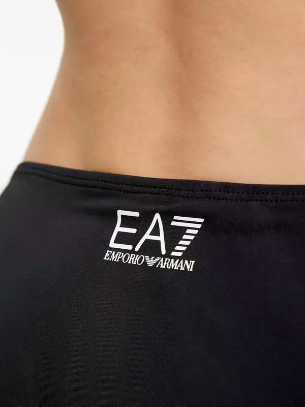 EA7 Emporio Armani Logo Print Bikini