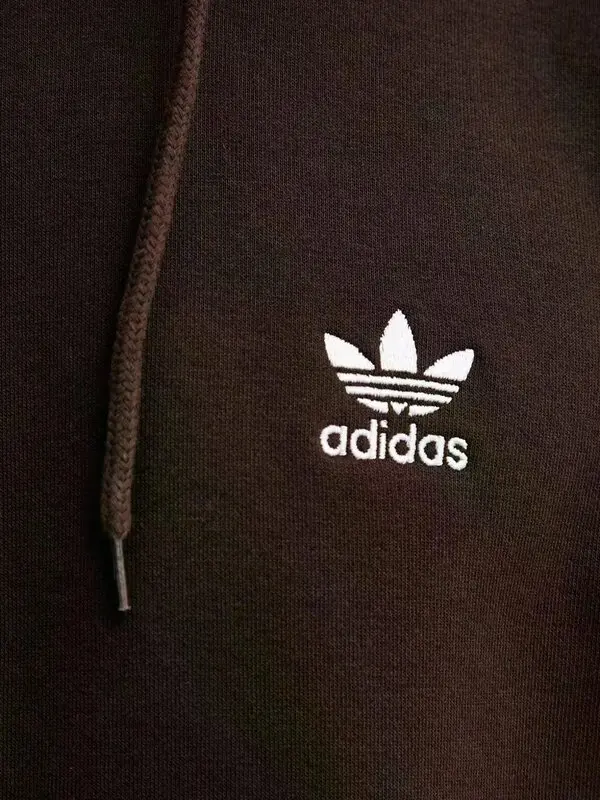 Adidas Logo Embroidered Drawstring Hoodie