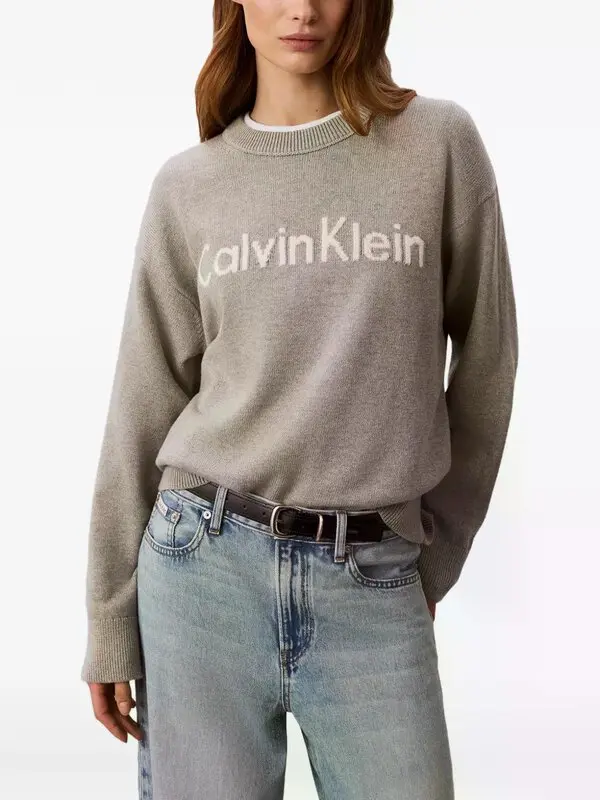 Calvin Klein Intarsia Crew Neck Sweater