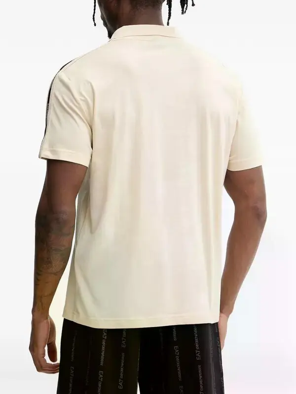 EA7 Logo Series Polo Shirt - Neutrals