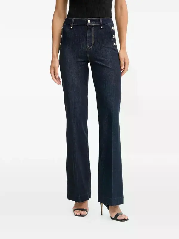 Guess Button-detailing Jeans
