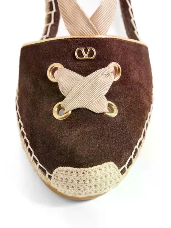 Valentino Garavani Split Leather Wedges