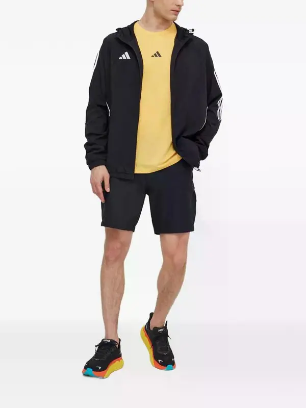 Adidas Hooded Logo-print Jacket