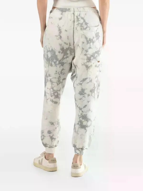 FREECITY Super Bleach Out Logo-print Track Pants