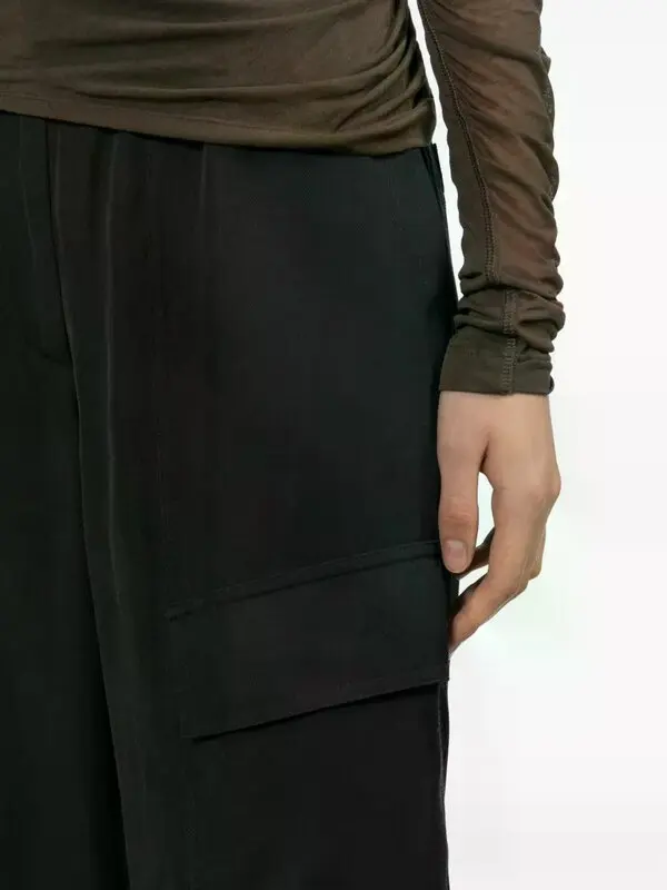 Helmut Lang Cargo Sweatpants With Drawstring Waistband