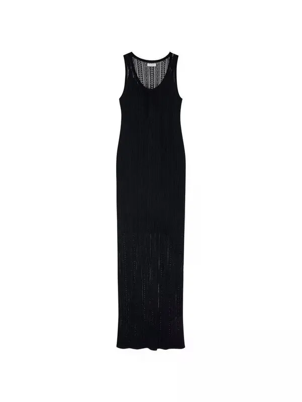 ANINE BING Arie Long Dress - Black
