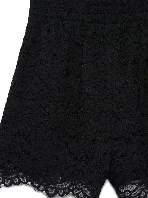ANINE BING Kam Lace Shorts