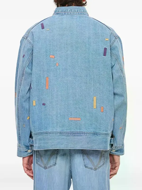 LEVI'S Embroidered Patch Denim Jacket