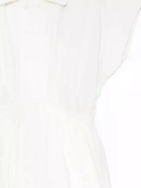 LOW CLASSIC Double-breasted Flared Mini Dress
