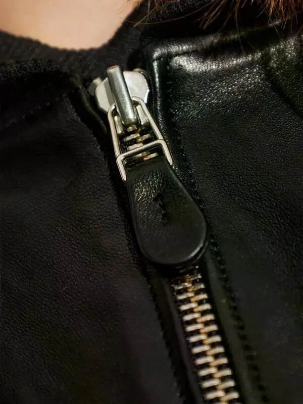 IRO PARIS Dunea Buckle-detail Leather Jacket