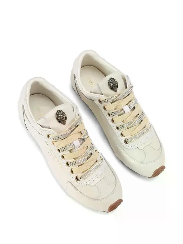 Kurt Geiger Crystal Eagle Head Sneakers - Neutrals
