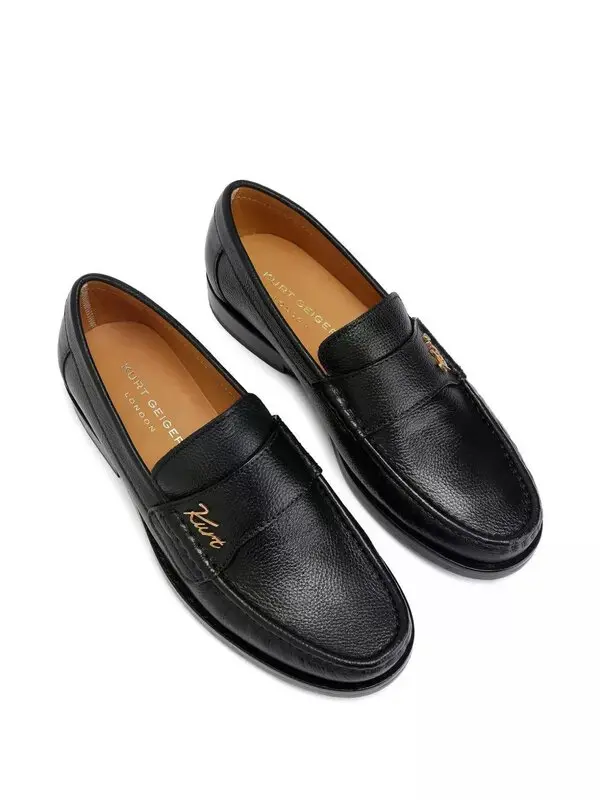 Kurt Geiger Limehouse Pebble Grain Loafers
