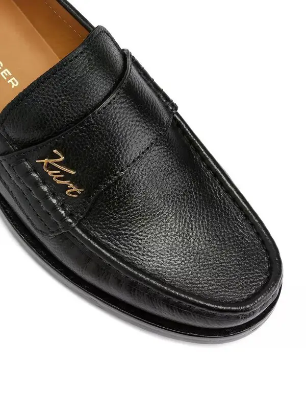 Kurt Geiger Limehouse Pebble Grain Loafers