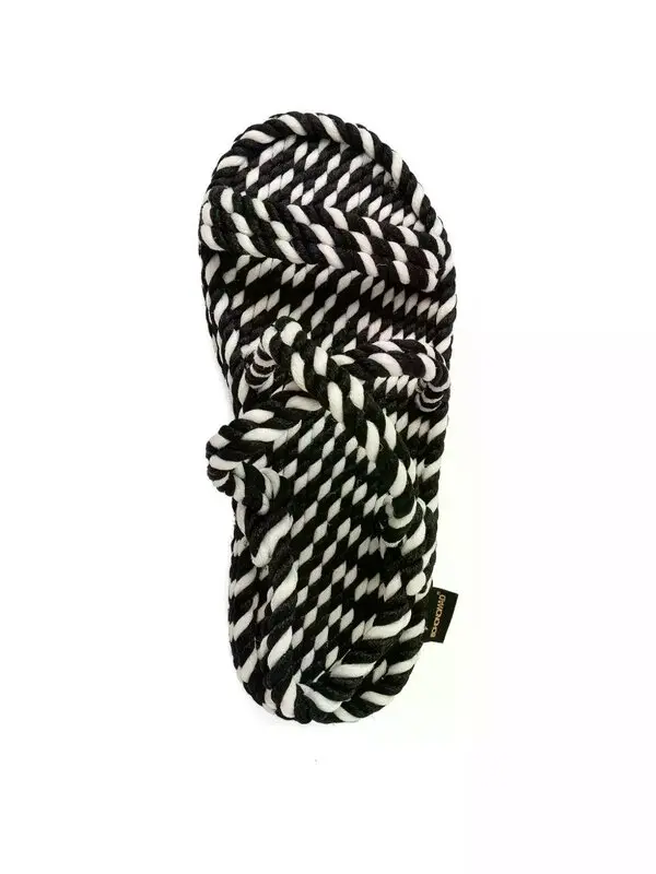 BOHONOMAD Bahamas Braided Rope Sandals