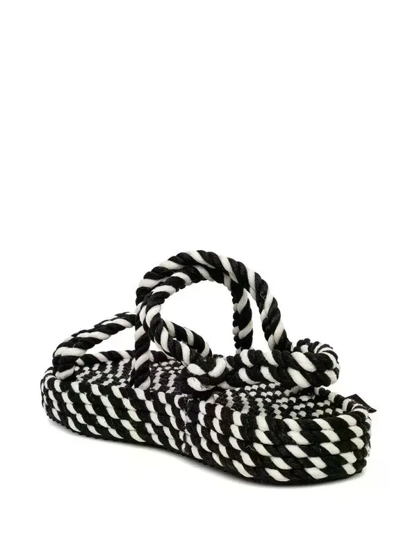 BOHONOMAD Bahamas Braided Rope Sandals