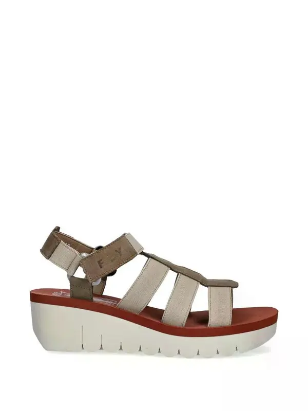 Fly London Touch-strap Platform Sandals