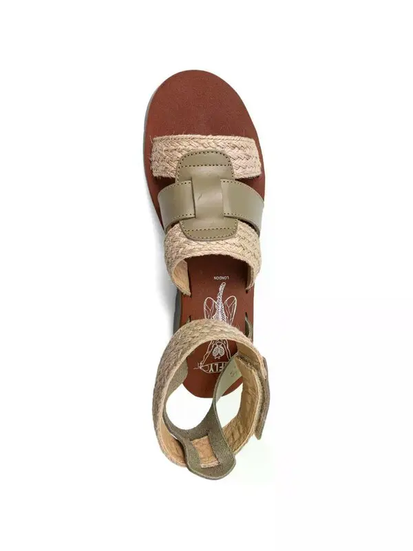 Fly London Woven Touch-strap Sandals