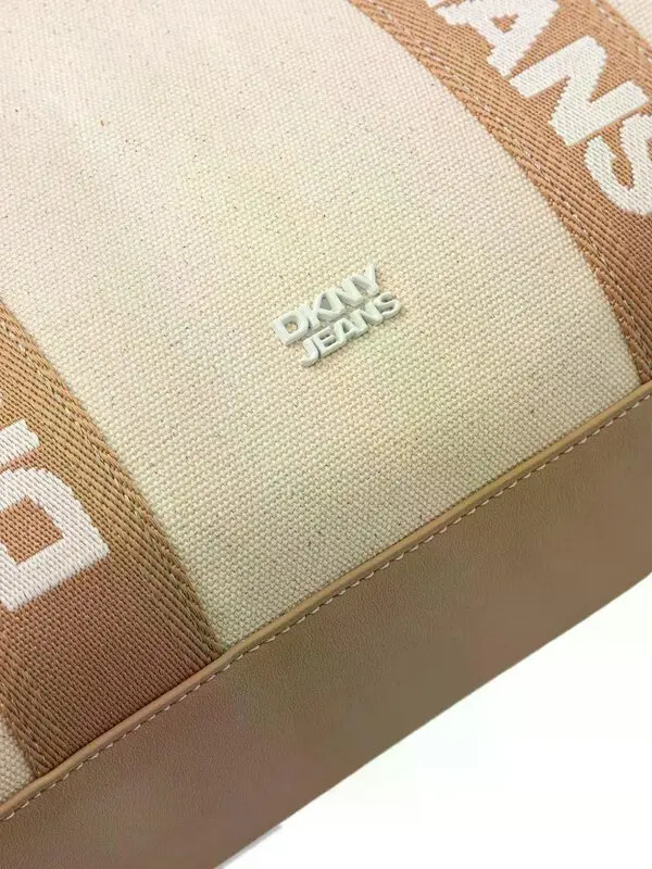 Dkny Logo-print Canvas Tote Bag