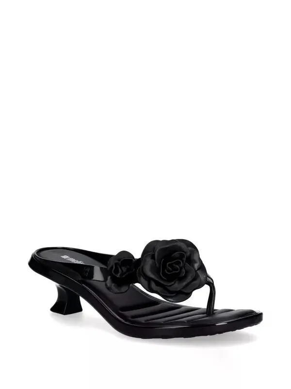 Melissa Floral Appliqué Sandals