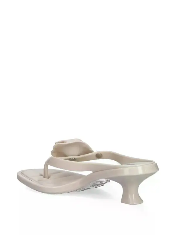 Melissa Kitten Heel Petals Sandals