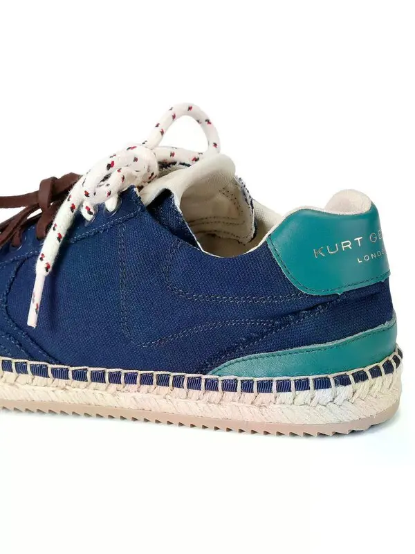 Kurt Geiger Navy Lace-up Sneakers