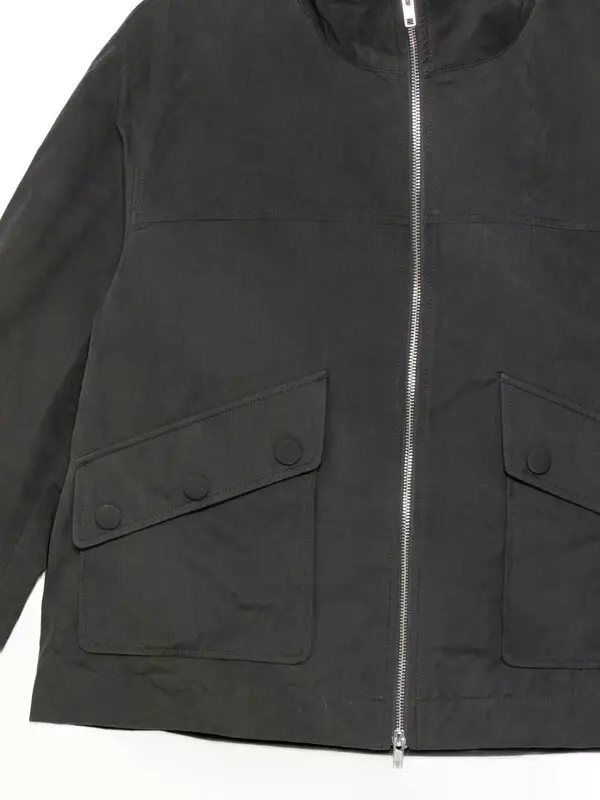 You Must Create Medium High Neck Zip-up Jacket