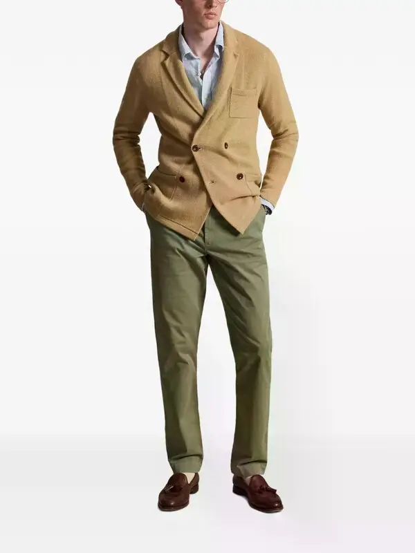 Polo Ralph Lauren Jarrett Slim Fit Angled-pockets Chino Trousers - Green