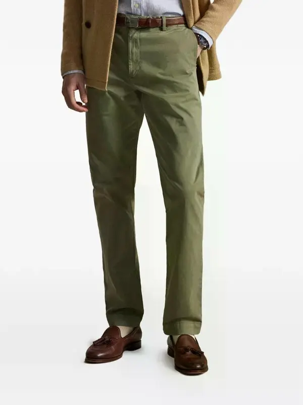 Polo Ralph Lauren Jarrett Slim Fit Angled-pockets Chino Trousers - Green