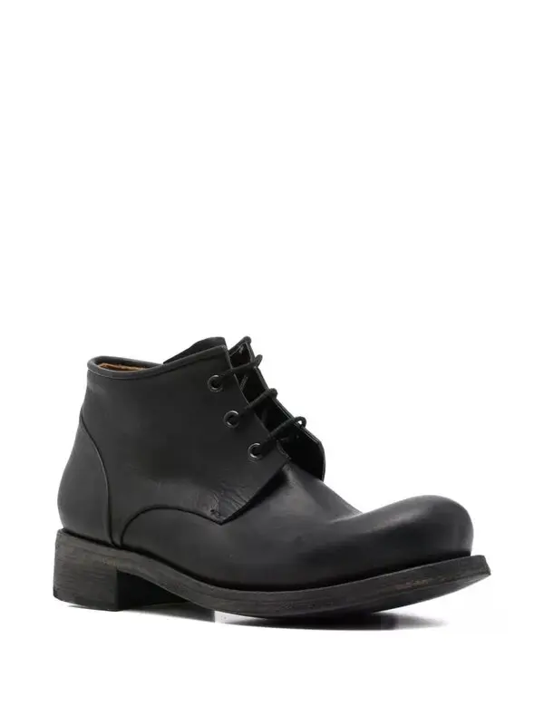 MA+ Lace-up Leather Boots