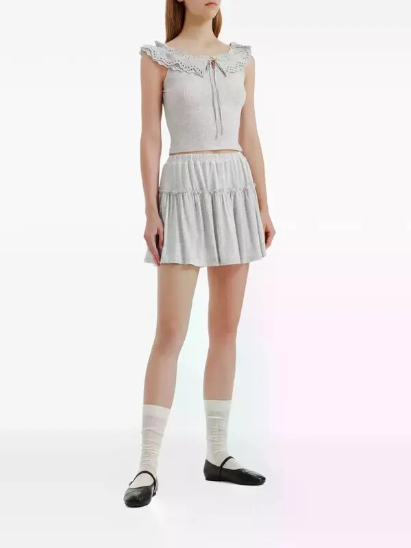 B+AB Broderie Anglaise Ruffled Set