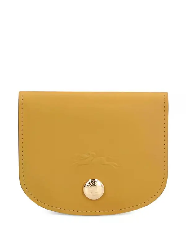 Longchamp Pure Logo-embossed Card Holder