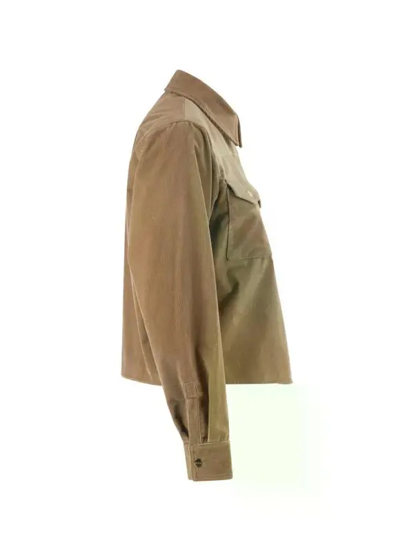 Max Mara Corduroy Chest-pocket Jacket