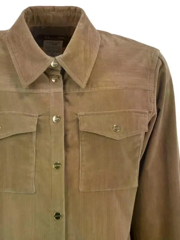 Max Mara Corduroy Chest-pocket Jacket