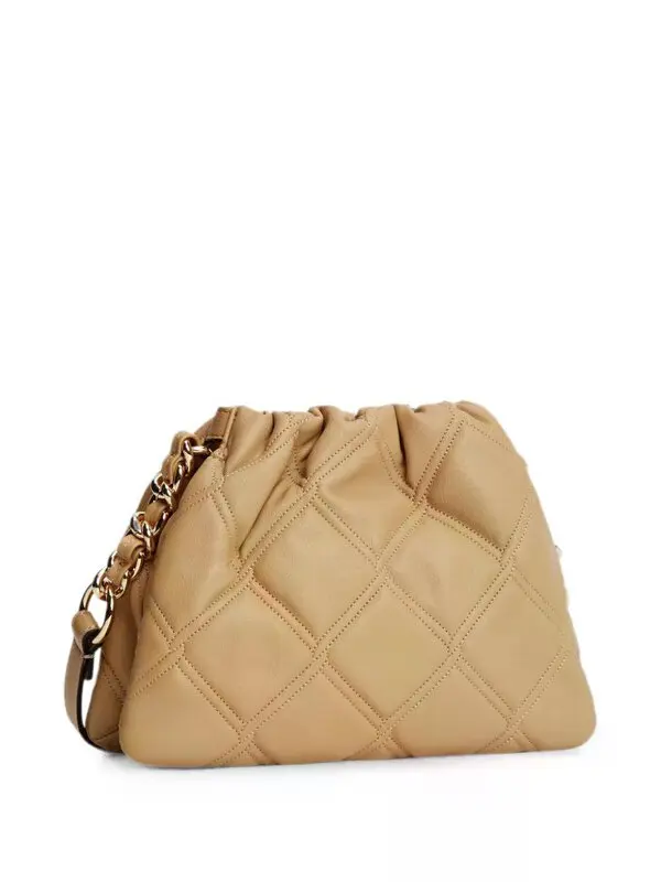 Tommy Hilfiger Quilted Ruched Shoulder Bag