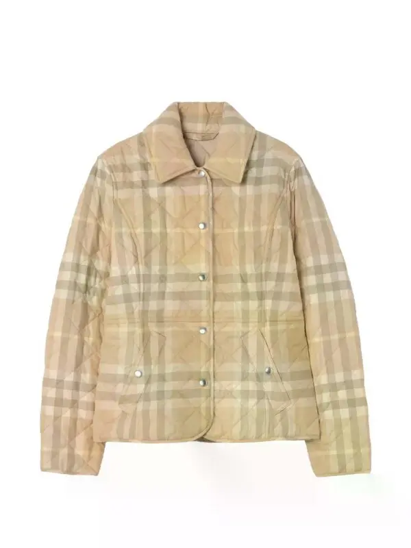 Burberry Quilted Cotton Twill Jacket