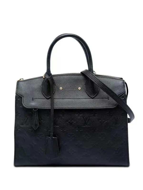 LOUIS VUITTON Monogram Empreinte Pont Neuf Mm Satchel