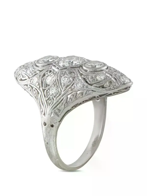 LB EXCLUSIVE Platinum Diamond Ring