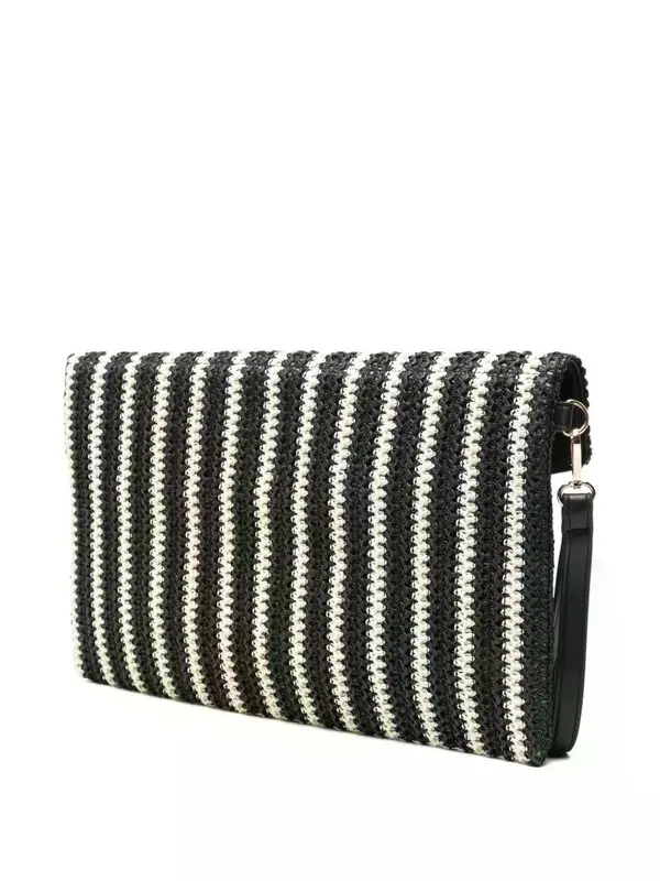 MARC ELLIS Striped Clutch Bag