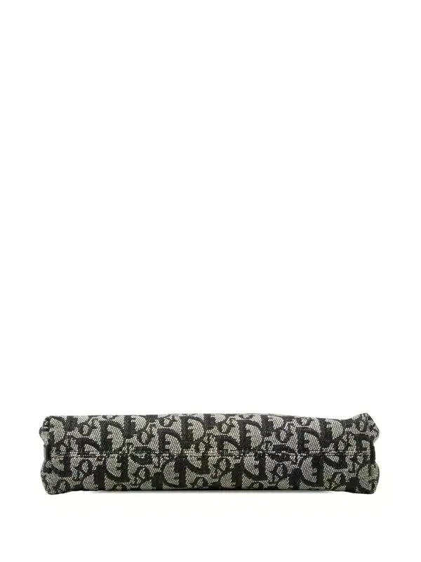 Dior Diorissimo Trotter Canvas Pochette Shoulder Bag - Blue