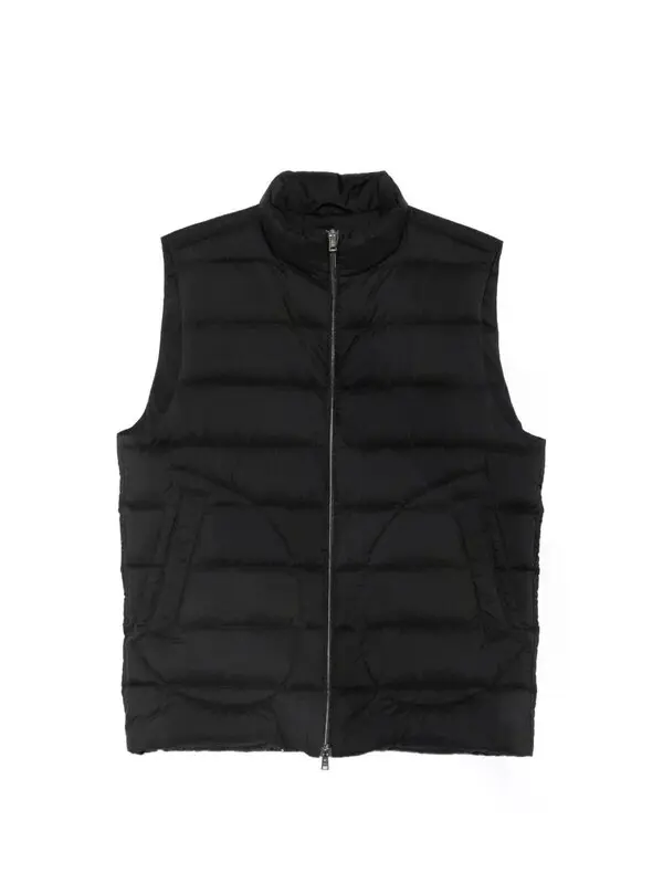 Herno Quilted Padded Gilet - Black