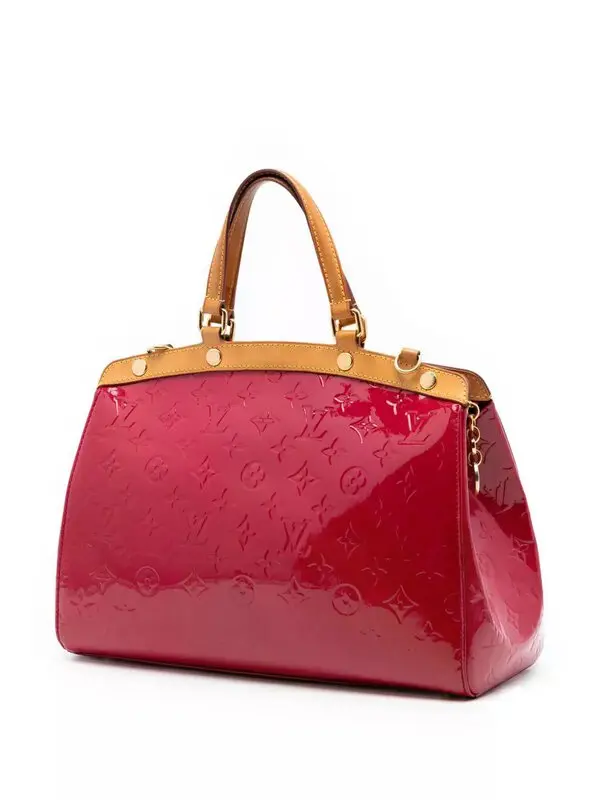 LOUIS VUITTON Monogram Vernis Brea Mm Satchel