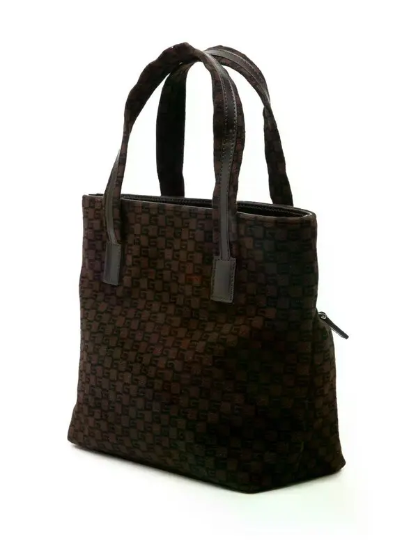 Gucci Jacquard Square G Tote Bag