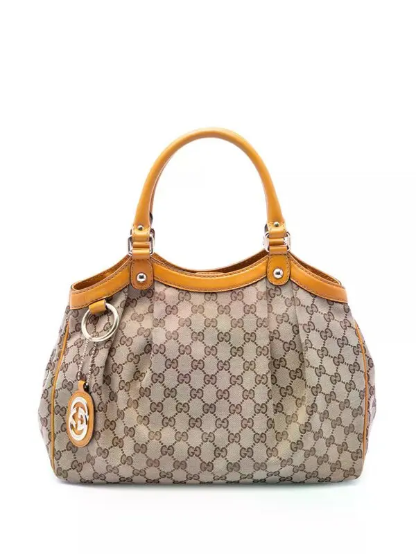 Gucci Medium Gg Canvas Sukey Tote Bag