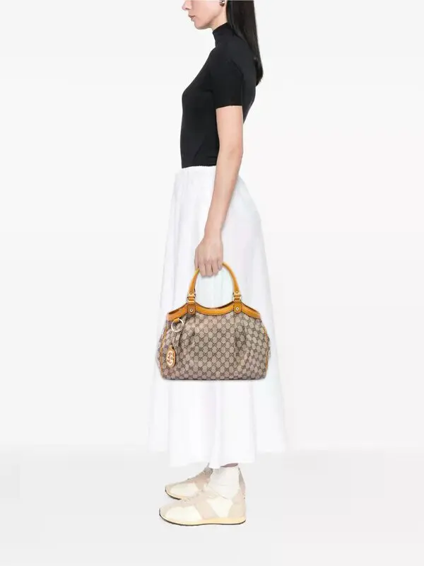 Gucci Medium Gg Canvas Sukey Tote Bag