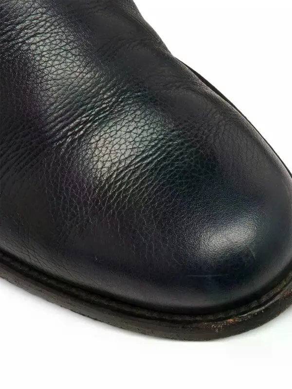 LOUIS VUITTON Monogram Leather Boots