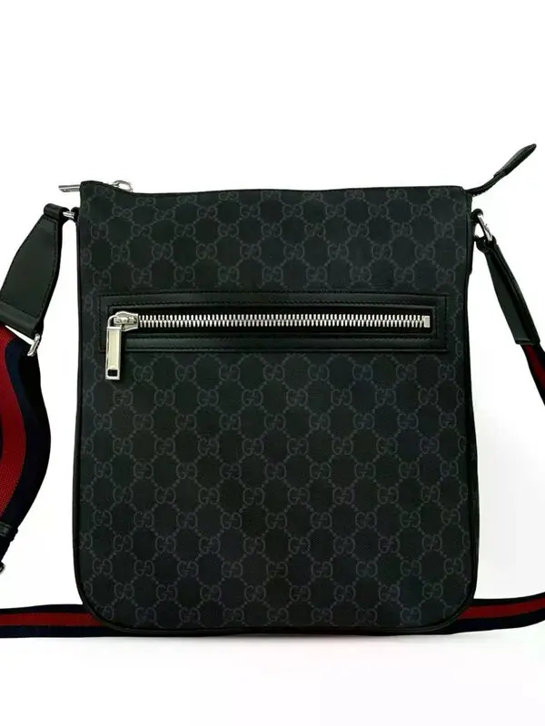 Gucci Gg Supreme Web Crossbody Bag