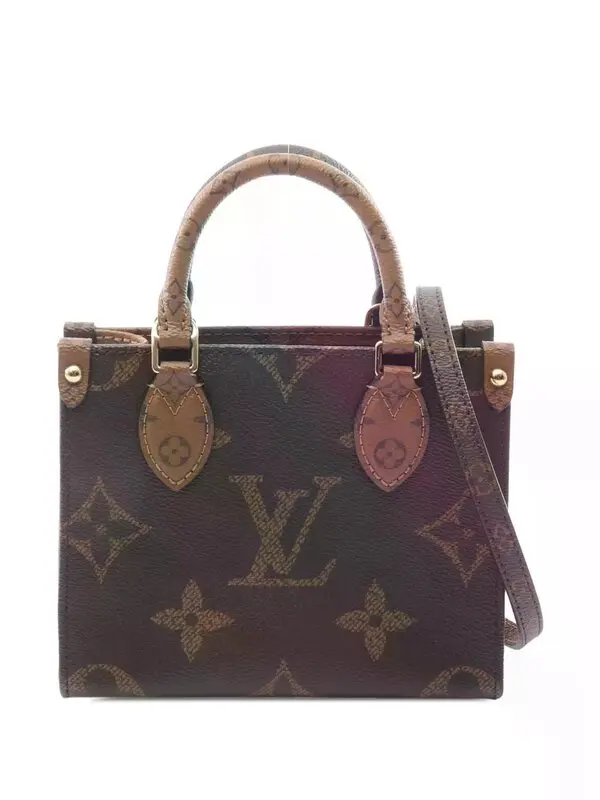 LOUIS VUITTON Monogram Reverse Onthego Bb Satchel