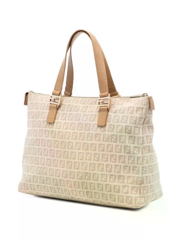Fendi Zucchino Canvas Tote Bag