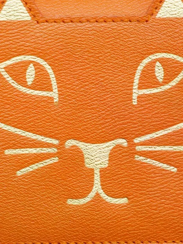 CHARLOTTE OLYMPIA Feline Leather Shoulder Bag